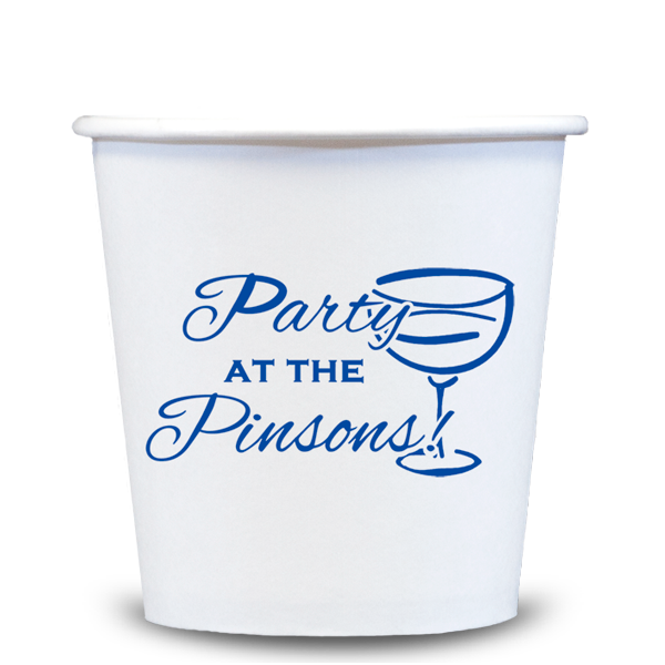 Personalized Paper Cups - 4 oz - from Limelight Paper – Limelight Paper ...